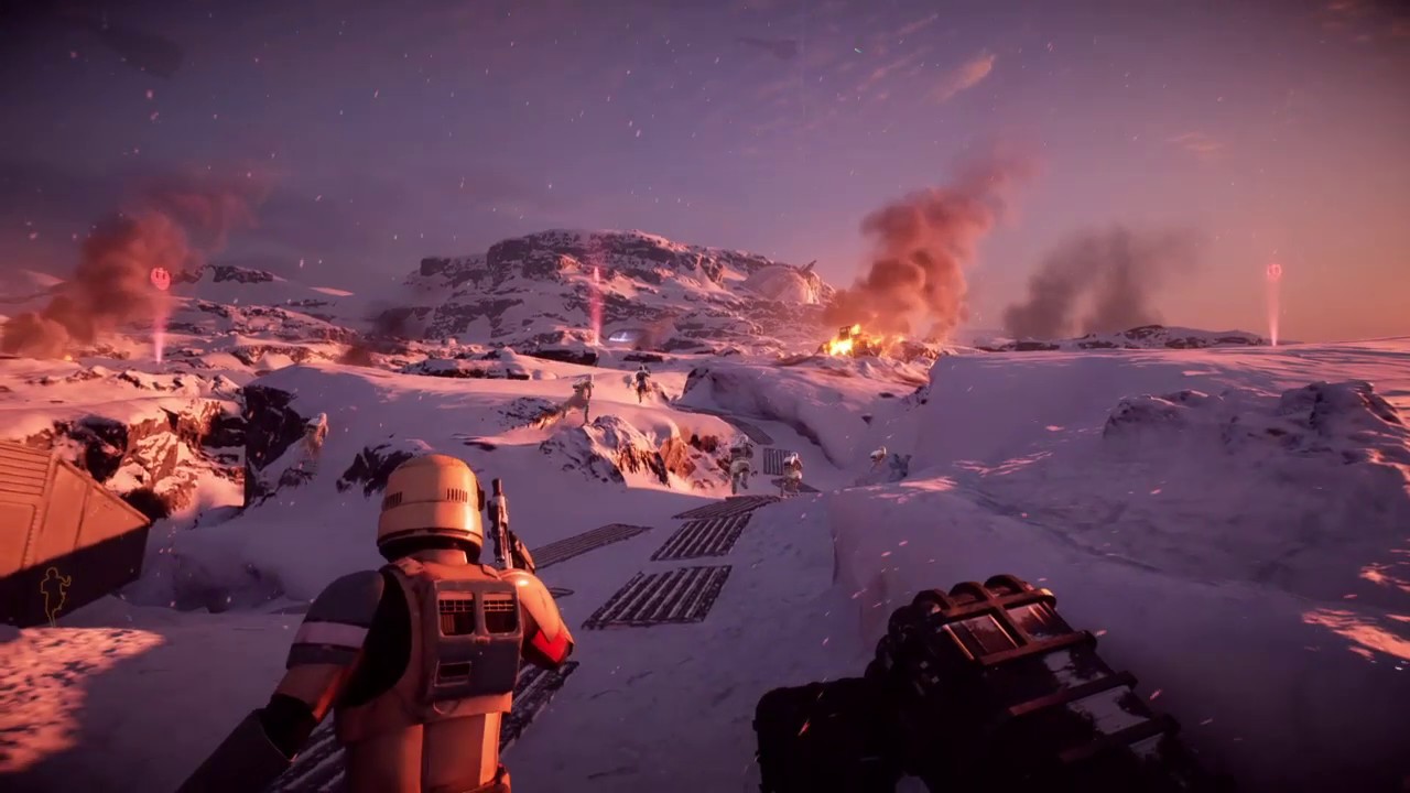 Attacking Hoth with an Officer STAR WARS™ Battlefront™ Il VICTORY - YouTube
