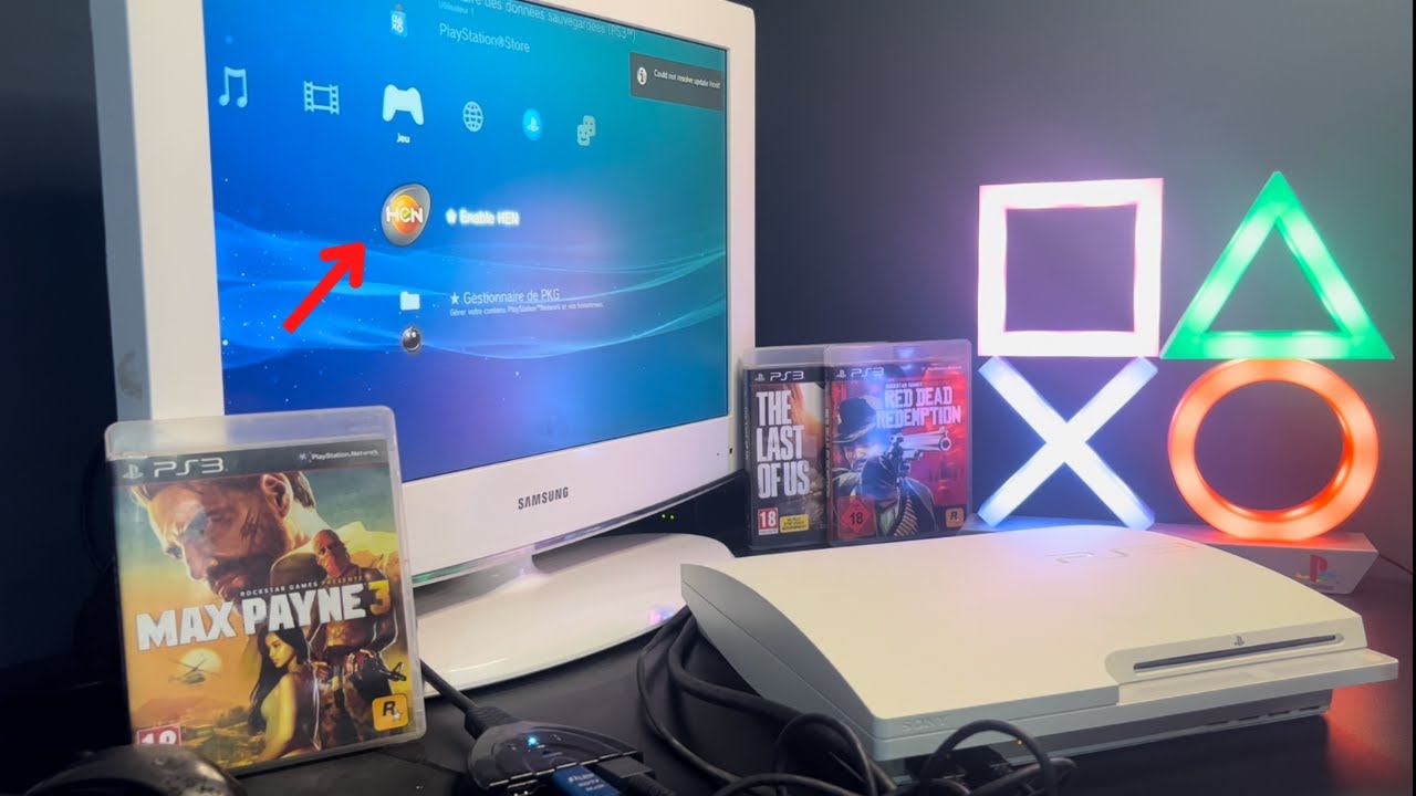 How to use a jailbroken Ps3 / كيف تستعمل بلايستيشن مهگر - YouTube