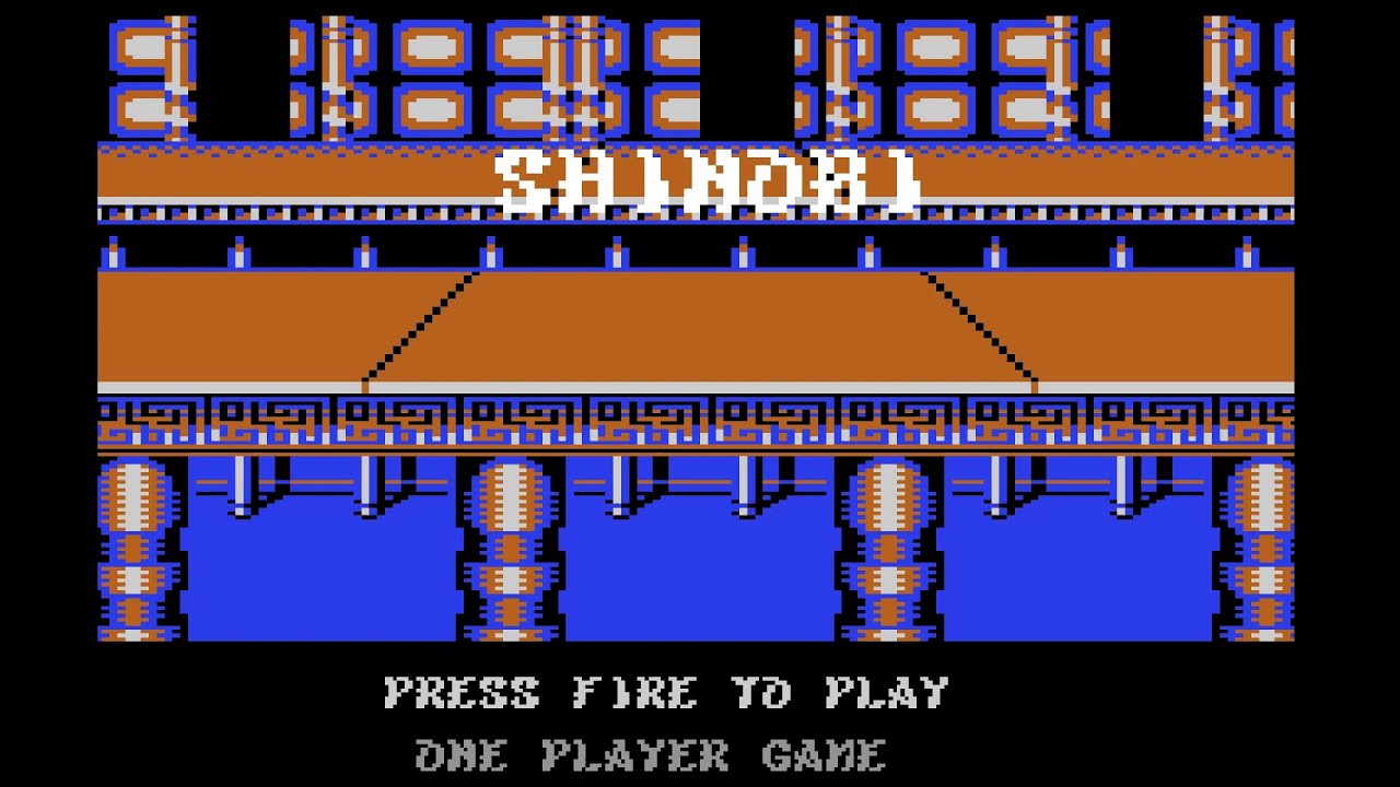 Shinobi (Commodore 64) – Écran-titre (PAL) – 1080p - YouTube