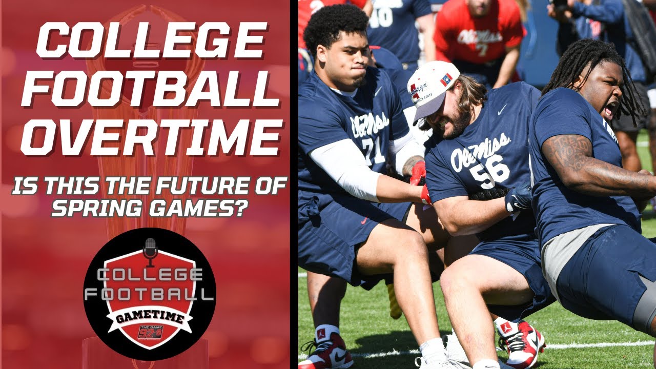 Is this the future of Spring games in college football? - YouTube