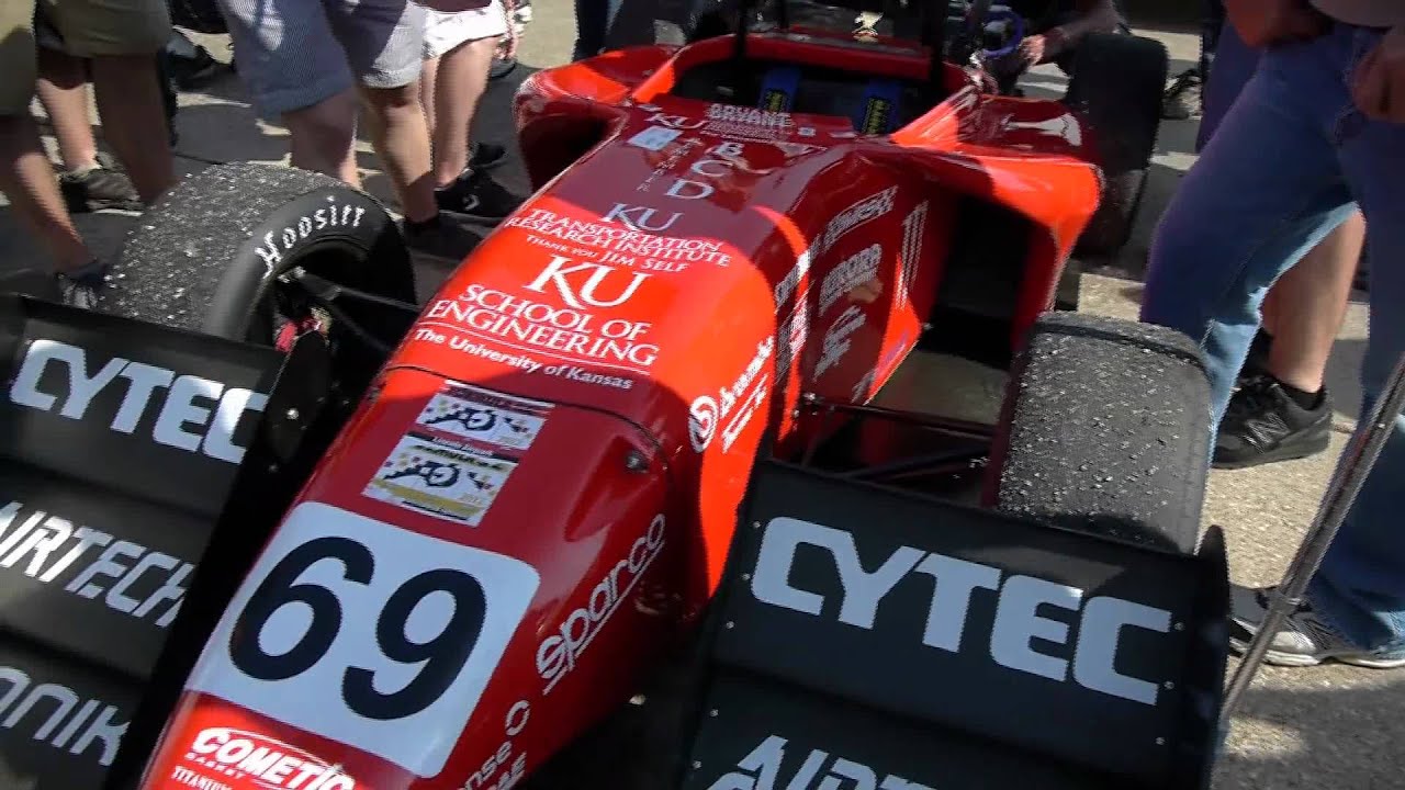 KU Jayhawk Motorsports Formula SAE West 2012 | Walk Around ...