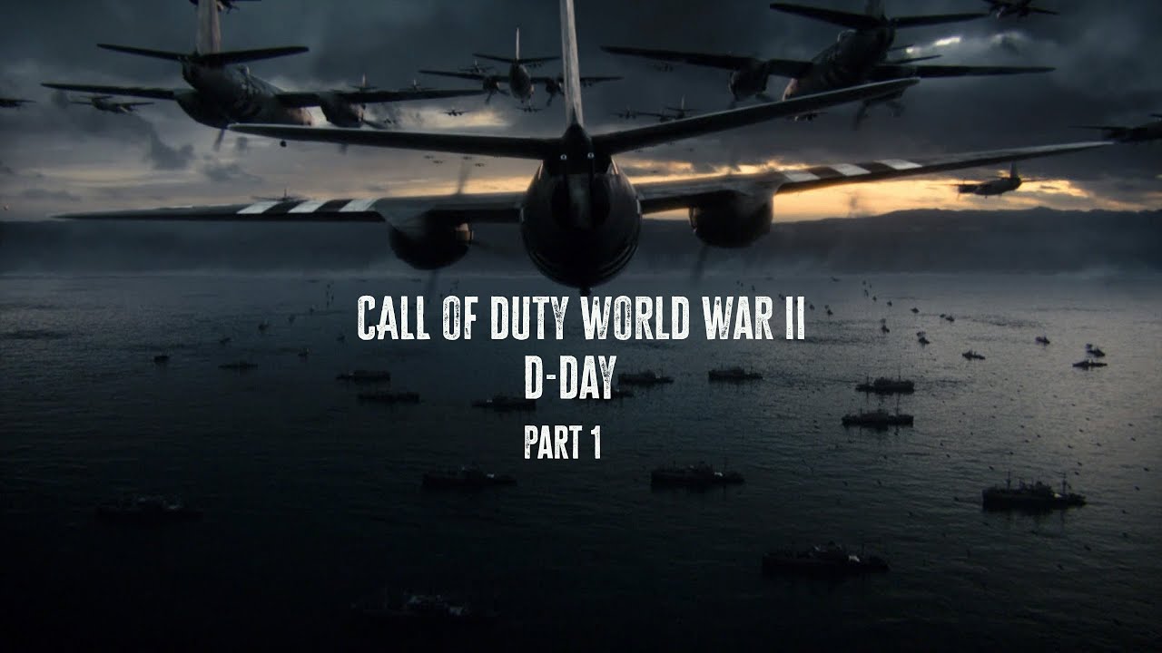 Call of Duty® WWII | D-DAY mission Part 1| ULTRA GRAPHICS | ARMY - YouTube