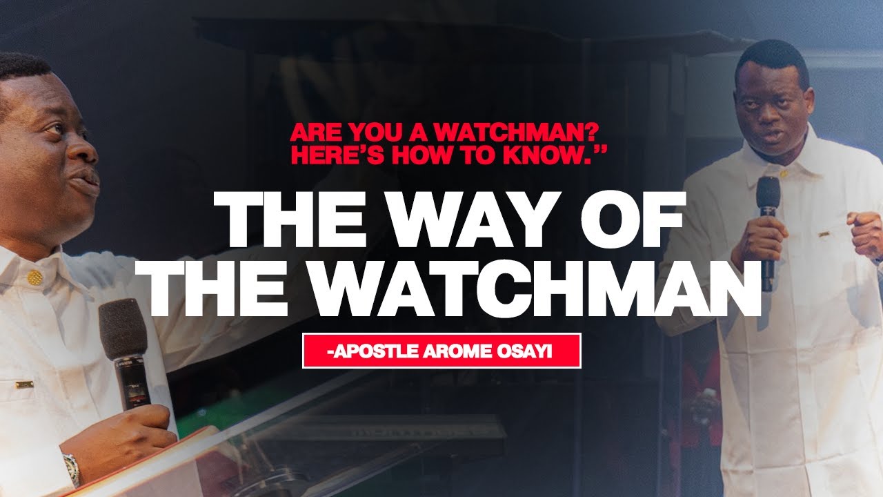 The Watchman Anointing: Signs, Responsibilities & Training How To Be A ...