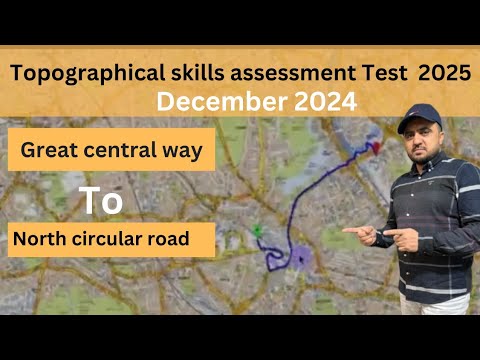 TFL Topographical skills assessment Test 2025 | UBER PCO Test, PCO ...