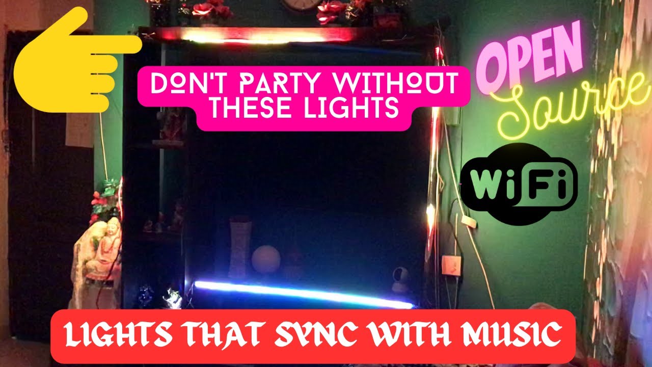 Your Party Is Boring Without Lights that sync with Music #clubs #cafe # ...