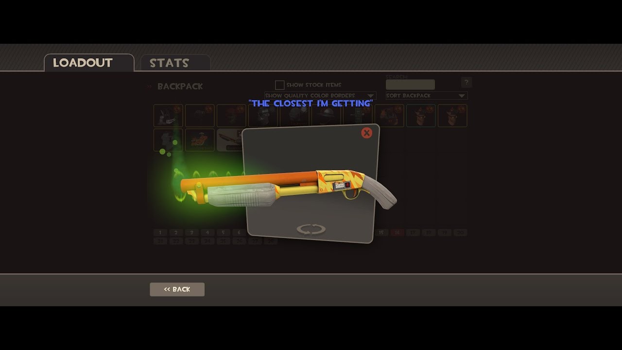TF2- Strange Unusual FACTORY NEW shotgun showcase - YouTube