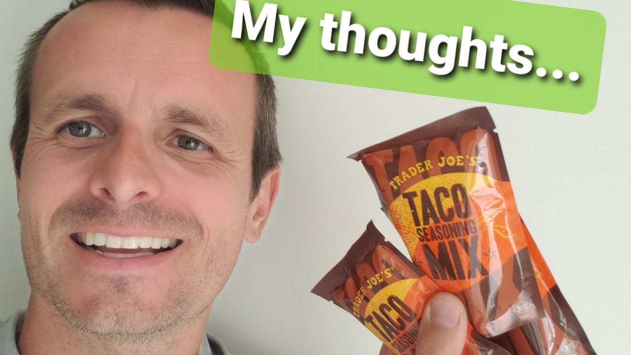 My thoughts on Trader Joe's taco seasoning mix - YouTube
