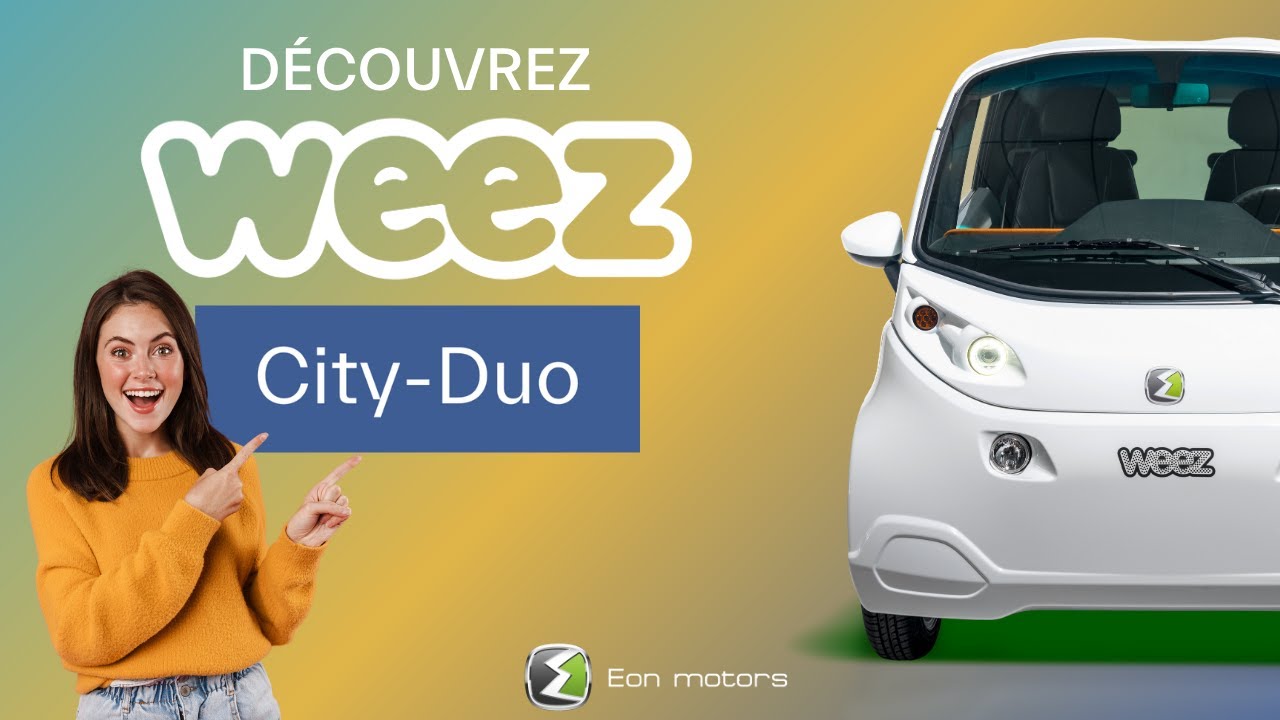 Weez City-Duo : la mobilité électrique légère et responsable 🌱 - YouTube