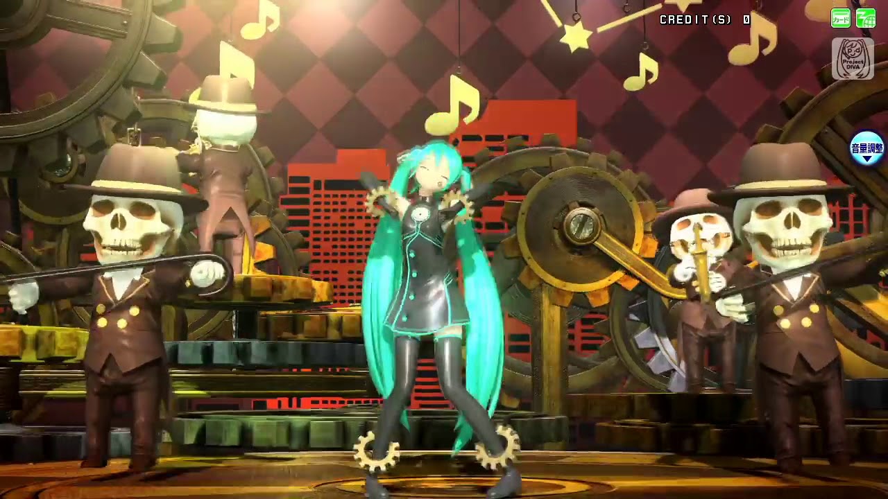 60fps Full 骸骨楽団とリリア Skeleton Orchestra and Lilia Hatsune Miku 初音ミク ...