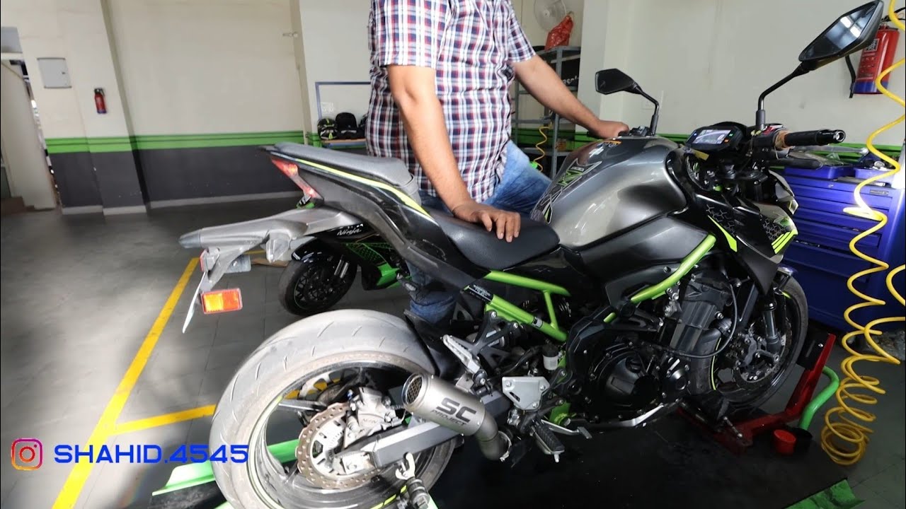 Kawasaki Z900 2020 With Sc Project Full System - YouTube