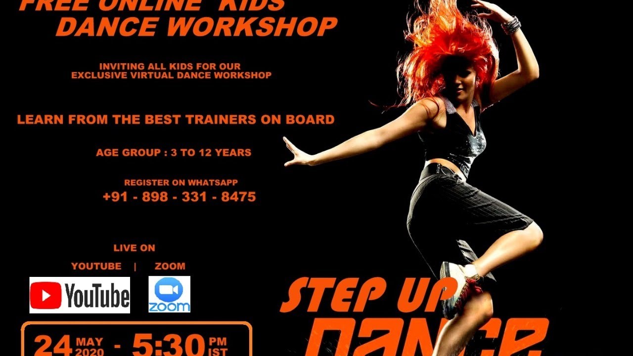 Step Up Dance Studios - Kids Live Dance Workshop - YouTube