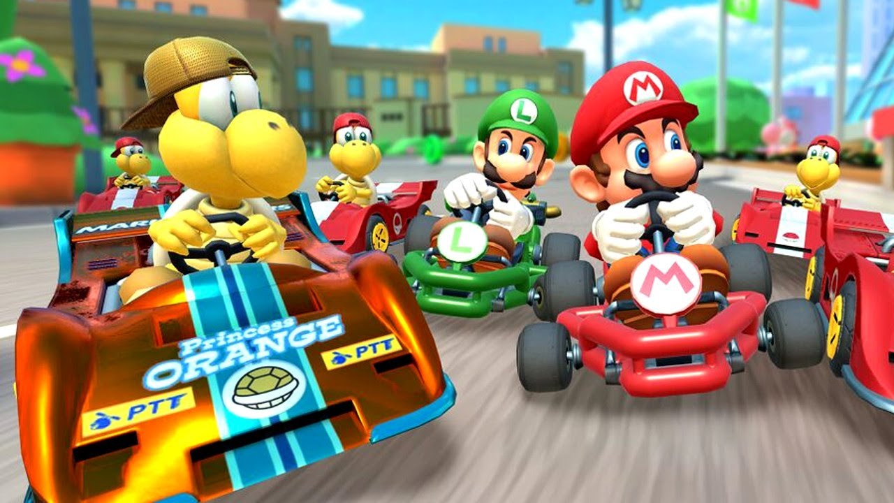 All Roving Racers (Koopa Freerunning) in Mario Kart - YouTube
