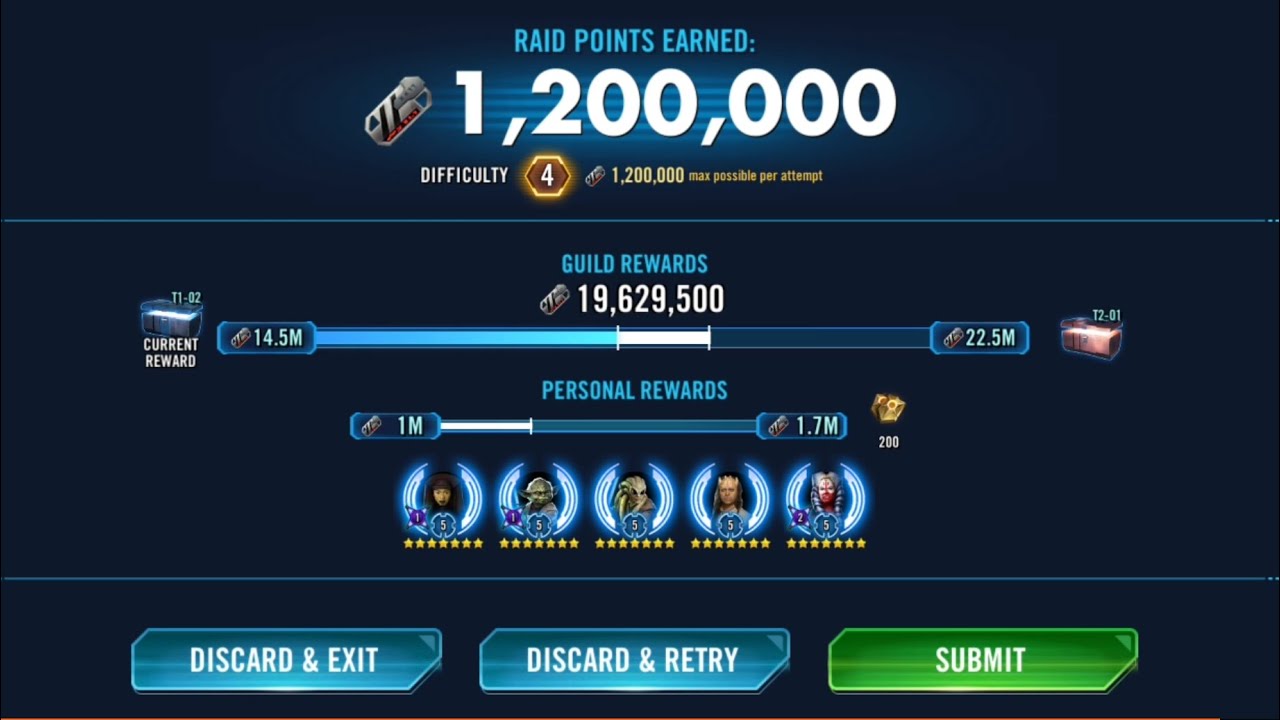 Naboo Raid : The Ideal Wave 1 #TeamLuminara [SWGoH] - YouTube