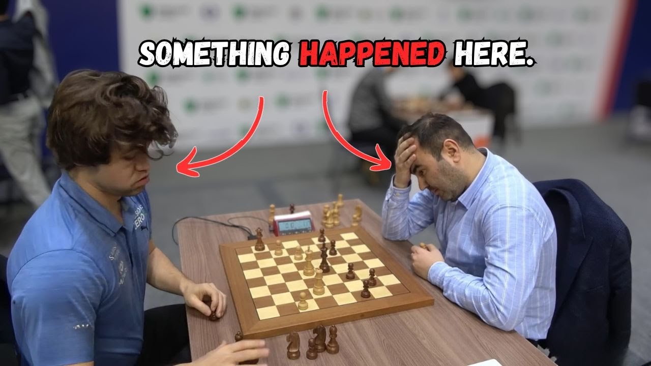 Why He's Upset While Playing Chess Against Magnus ??!!! - YouTube