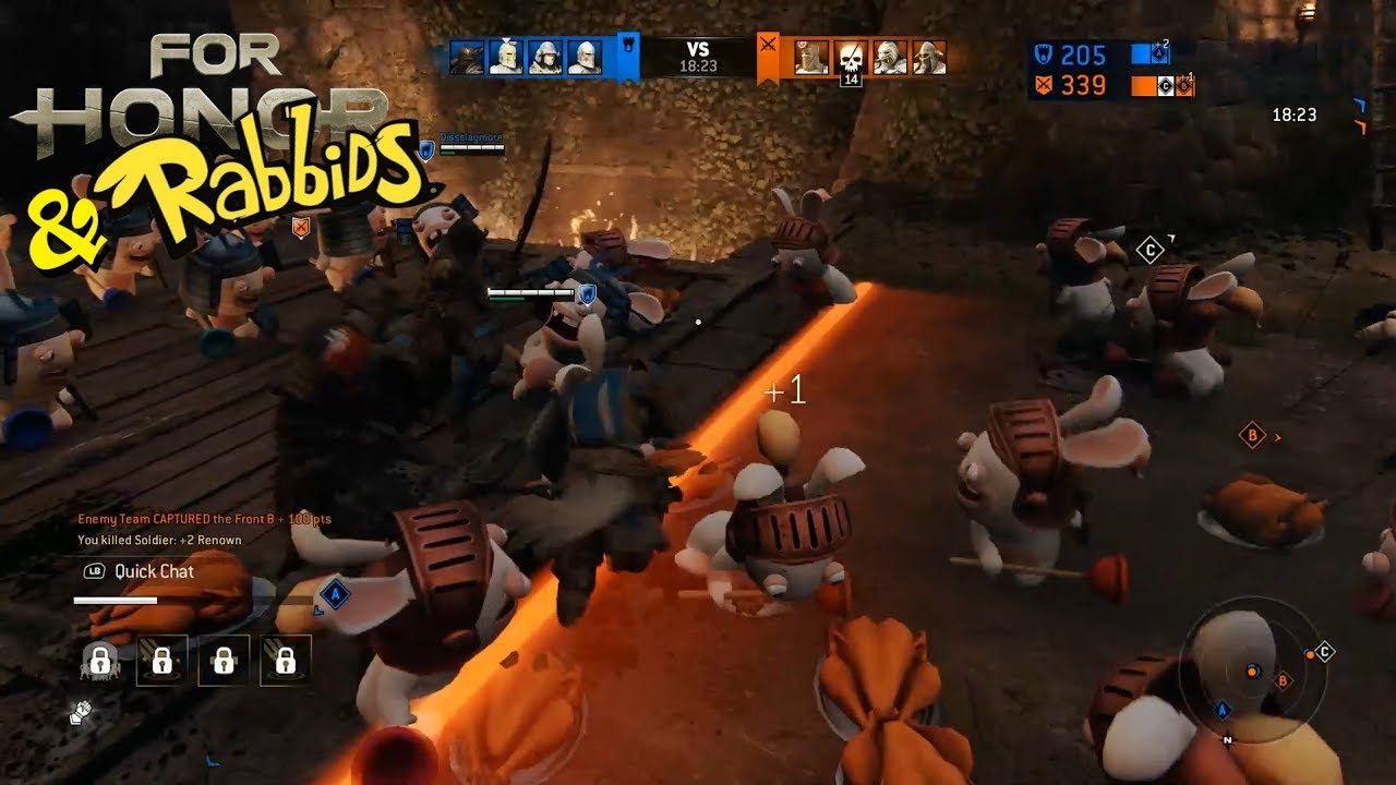 For Honor Ep 3 | For Honor Rabbids?!! Ubisoft what have you DONE ...