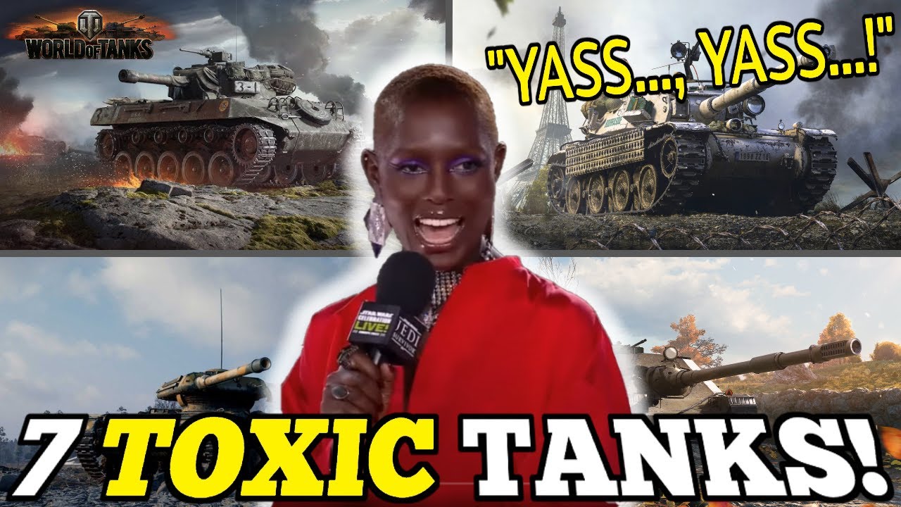 7 More TOXIC TANKS in World of Tanks Console - YouTube