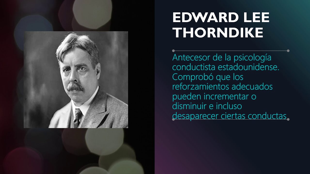 ley del ejercicio de Edward Lee Thorndike - YouTube