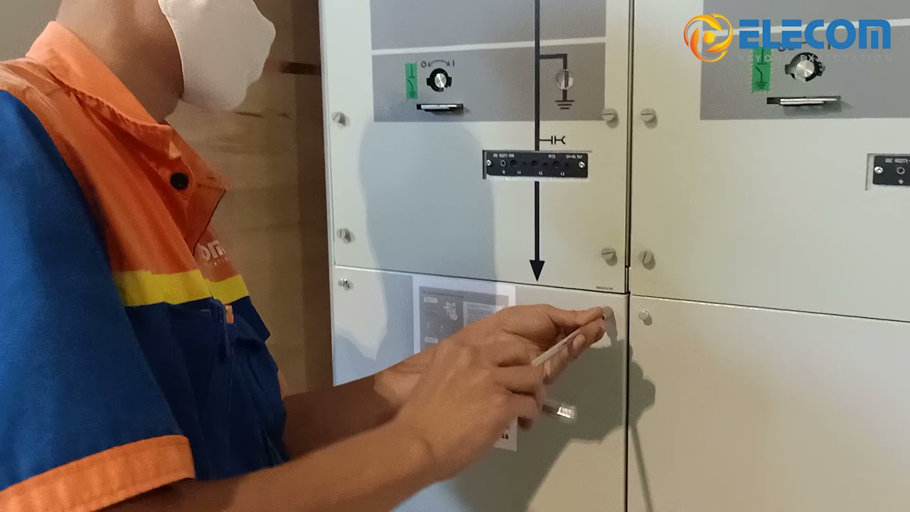 Hướng dẫn vận hành tủ trung thế ABB CCF 40.5 KV - YouTube