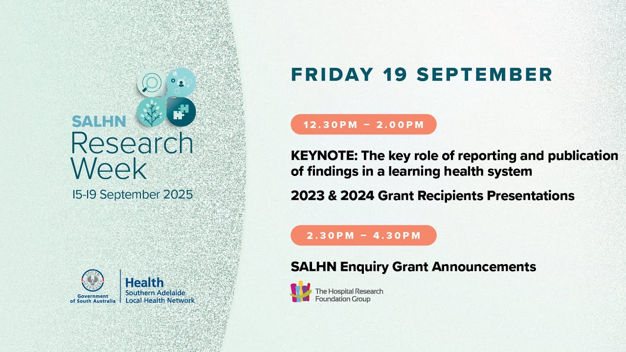 SALHN Research Week 15-19 September 2025 - YouTube
