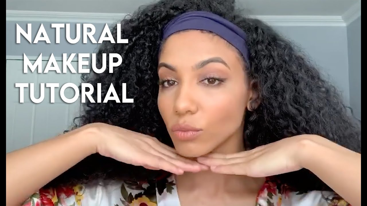 Work From Home Makeup Routine - YouTube