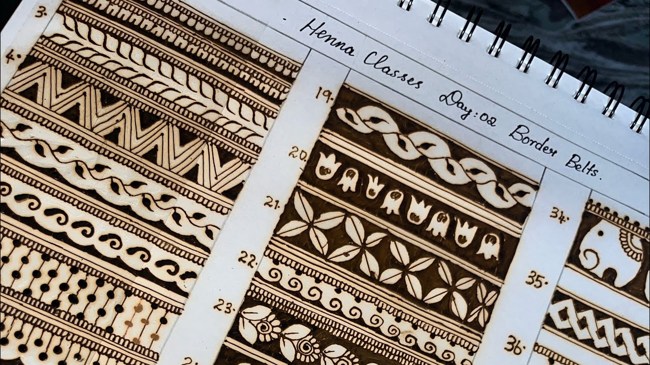 HENNA CLASSES | DAY 02 | HENNA TUTORIAL - YouTube