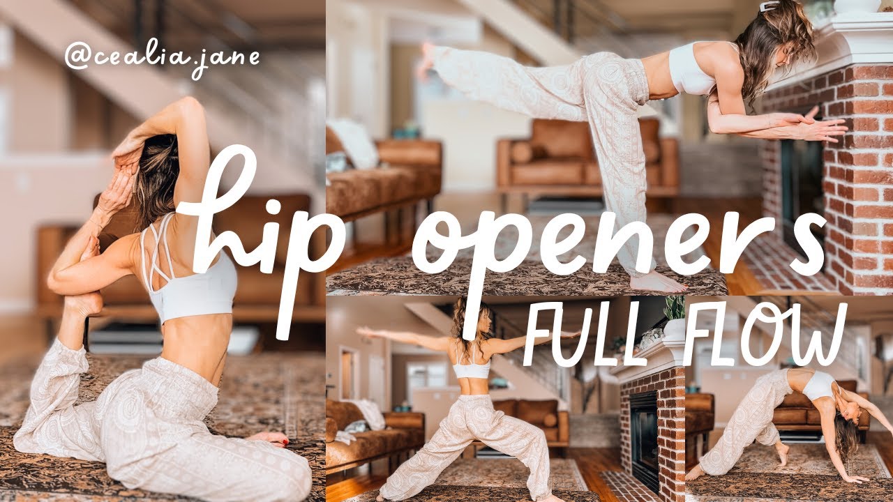 Hip Opener FULL FLOW // Work your hip, hamstring and quad mobility with this yoga flow! - YouTube