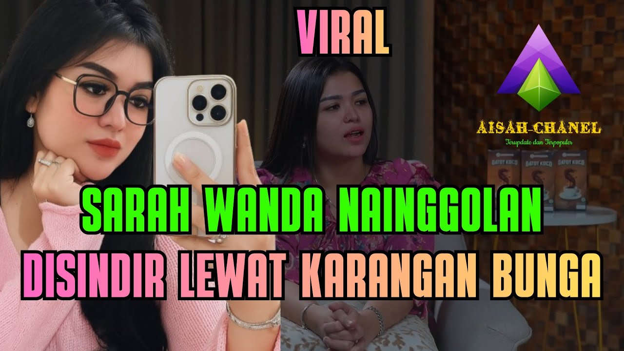 Sosok Sarah Wanda Nainggolan yang Viral Gegara Karangan Bunga Pelakor ...