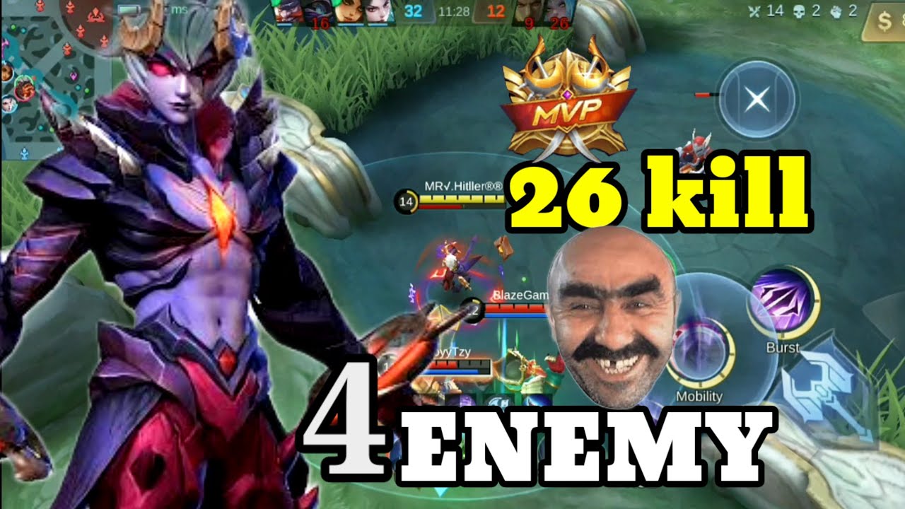 DYRROTH ONE HIT BUILD🔥||HOW TO PLAY ANNOYING AGGRESSIVE DYRROTH BEST ...