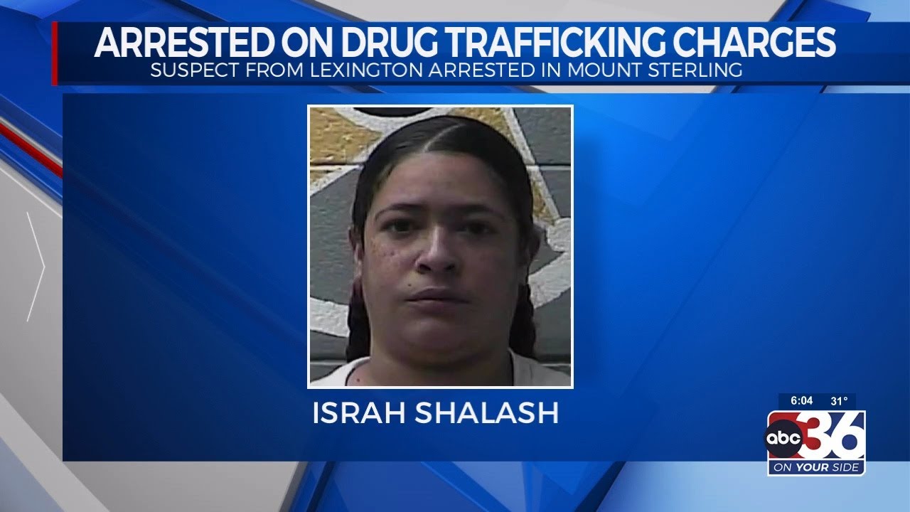 022024 Israh Shalash arrested on drug trafficking charges - YouTube