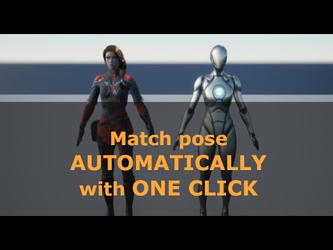 Retarget Animations in UE5 with a SINGLE click | Match poses ...