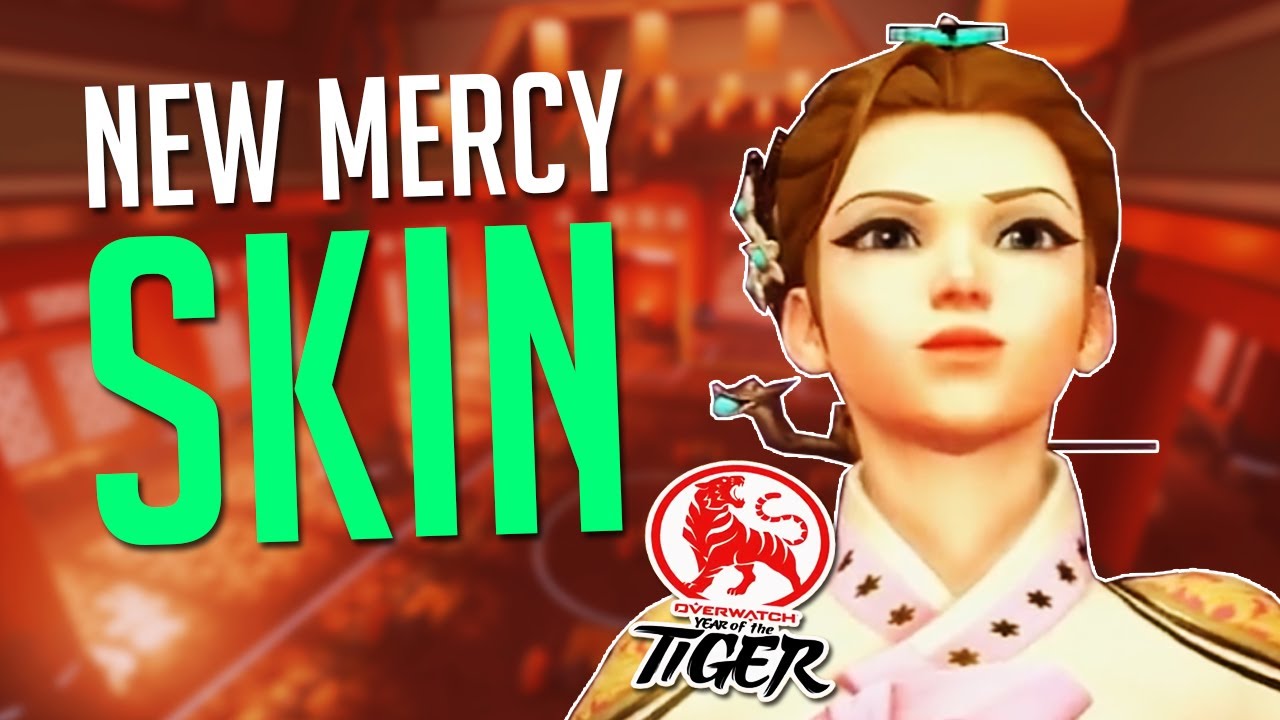 OVERWATCH NEW MERCY 'SEOLBIM' LUNAR NEW YEAR 2022 EVENT SKIN - YouTube