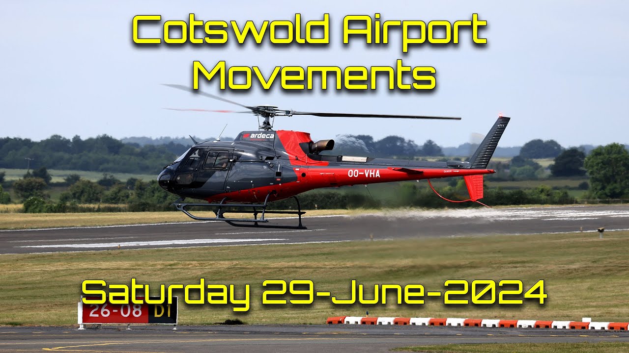 A Saturday morning plane spotting at Cotswold Airport. Belgian ...