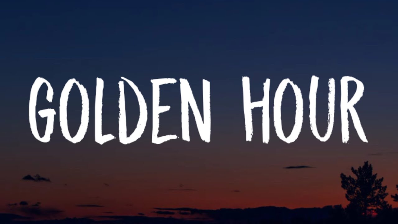 JVKE - golden hour (Lyrics) - YouTube