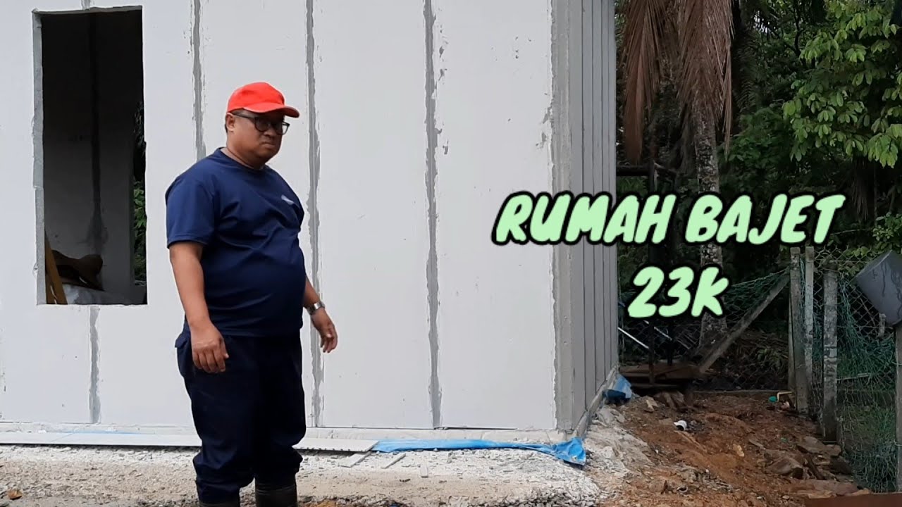 Rumah Bajet Rm23k Part 1| My tiny House - YouTube