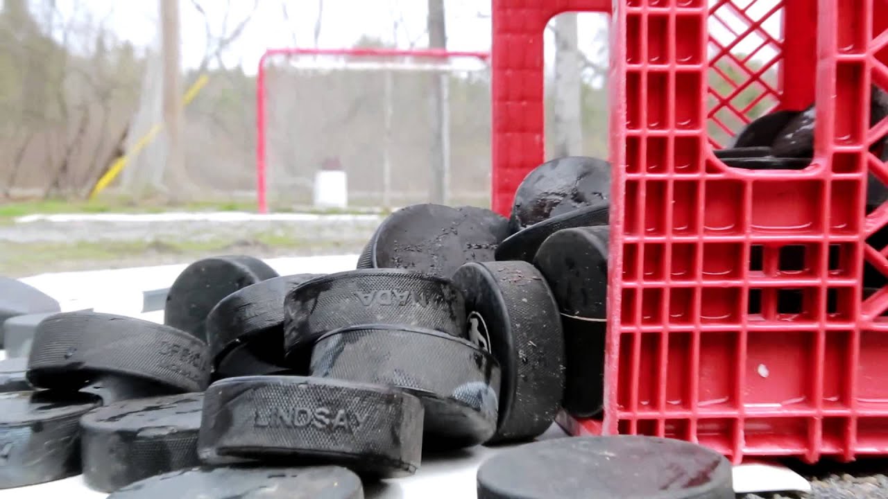 Shoot Pucks and Train - YouTube