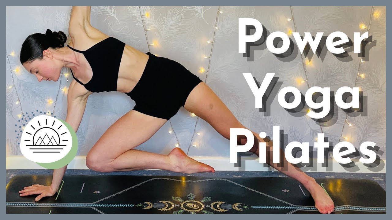 30 Min Power Yoga Pilates Fusion | Spicy Total Body Burn - YouTube