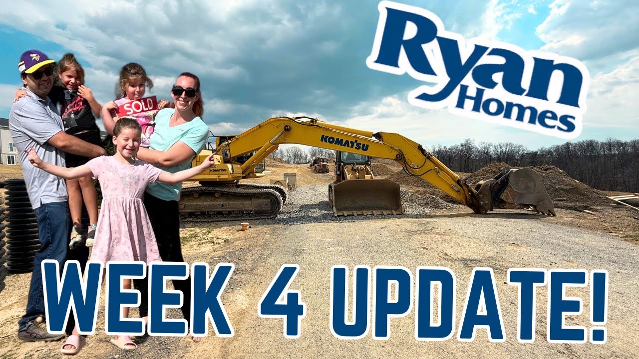 Week 4 Building a Ryan Homes Cedar Model! Ryan Homes New Construction ...