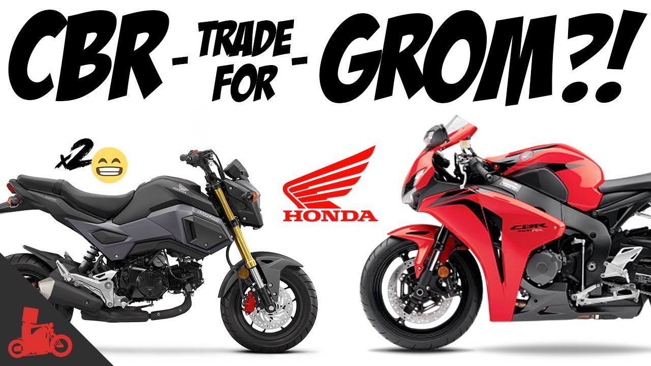 Honda Grom vs CBR1000RR! - WHY I Traded! - YouTube
