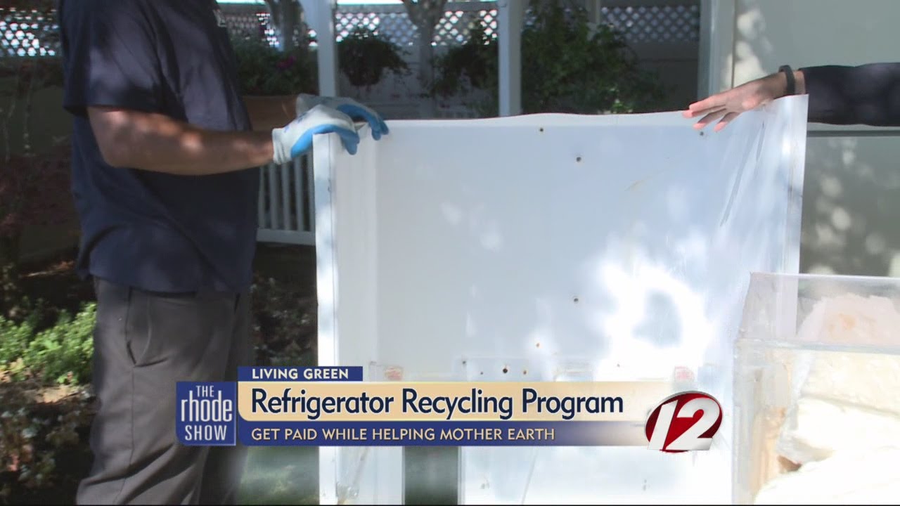 Refrigerator recycling program - YouTube