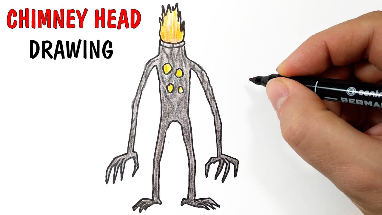 How to draw CHIMNEY HEAD - YouTube