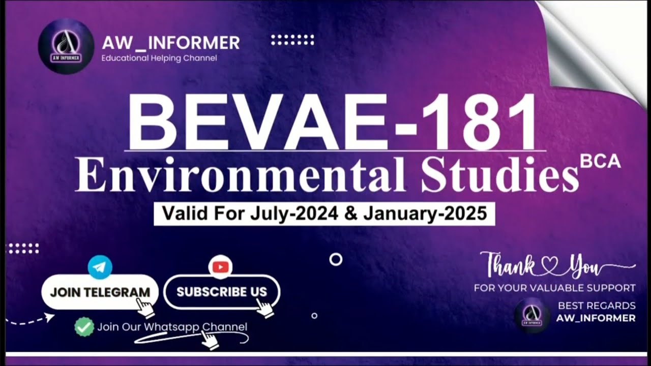 BEVAE 181 SOLVED ASSIGNMENT 24-25 | BEVAE 181 SOLVED ASSIGNMENT IN ...