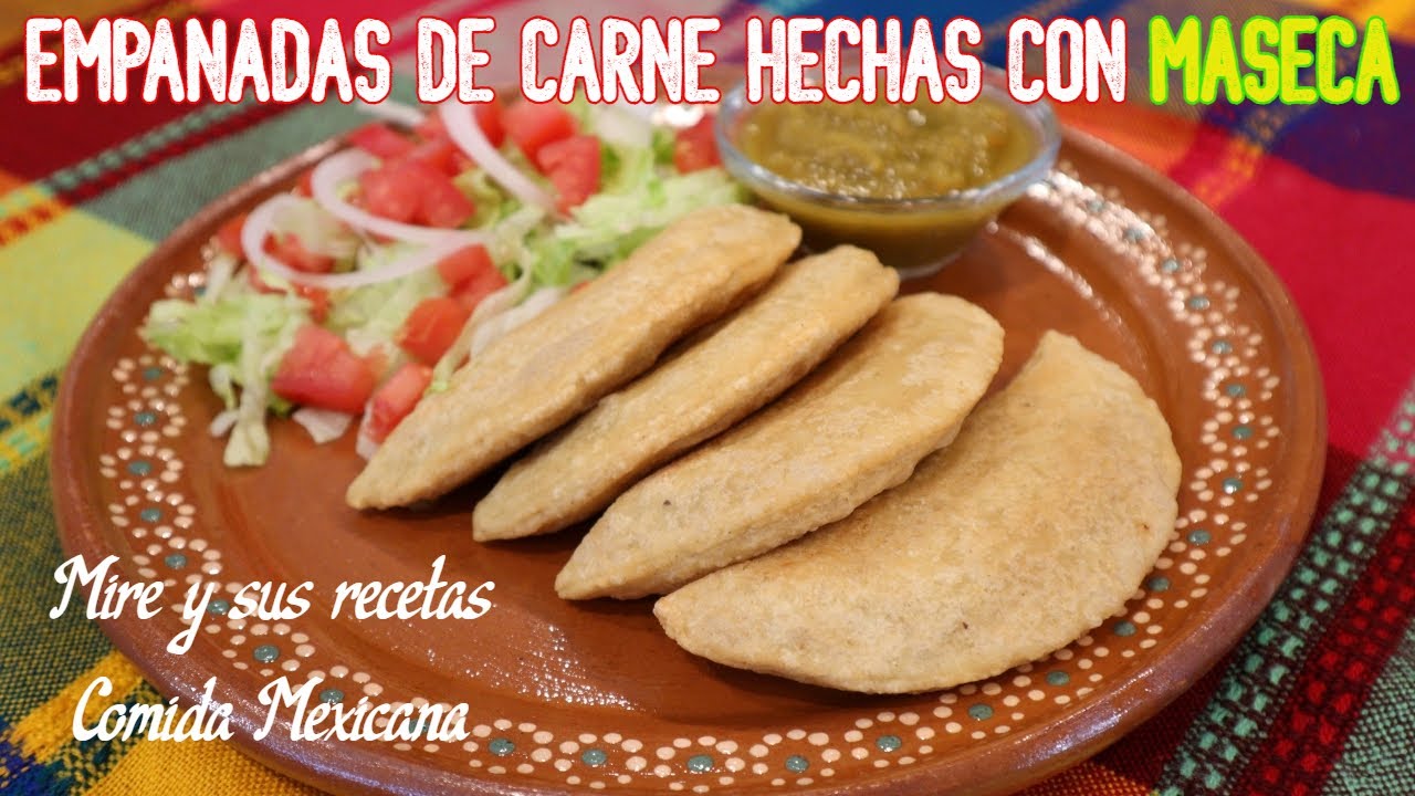 Empanadas de Carne Molida Hechas con Maseca - YouTube