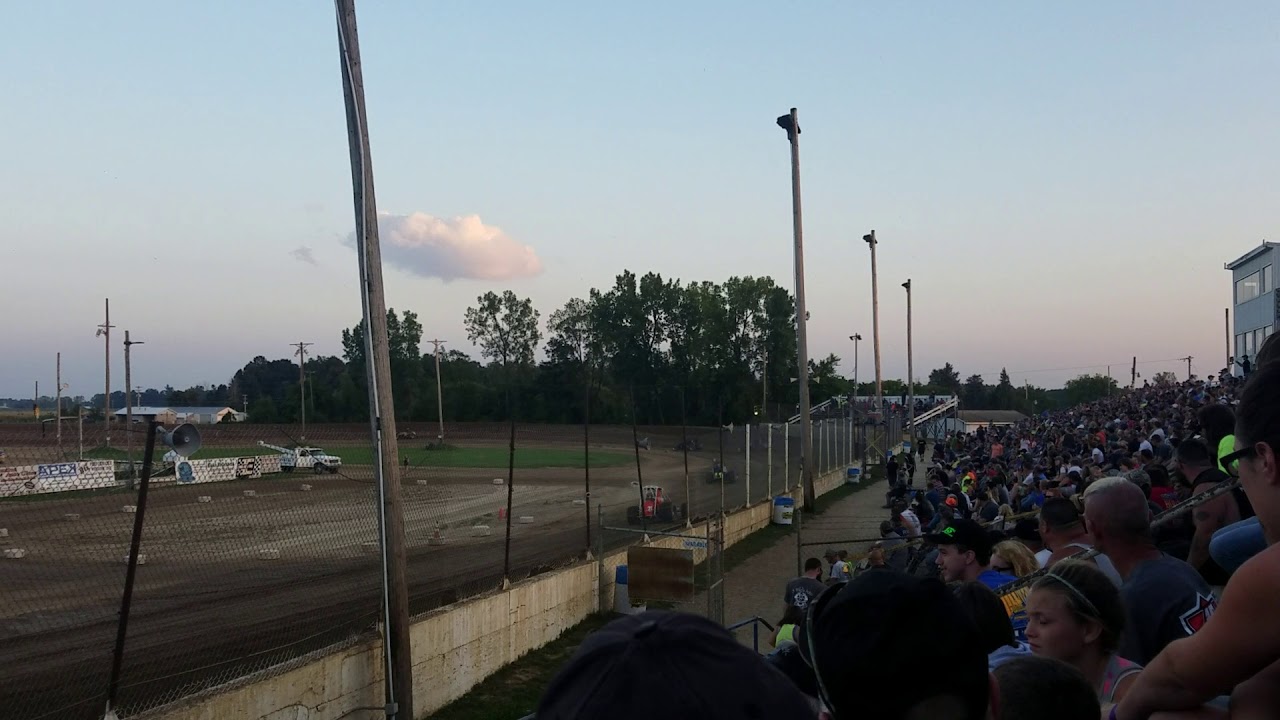 Crystal Motor Speedway MTS Heat Race 9/15/2018 - YouTube