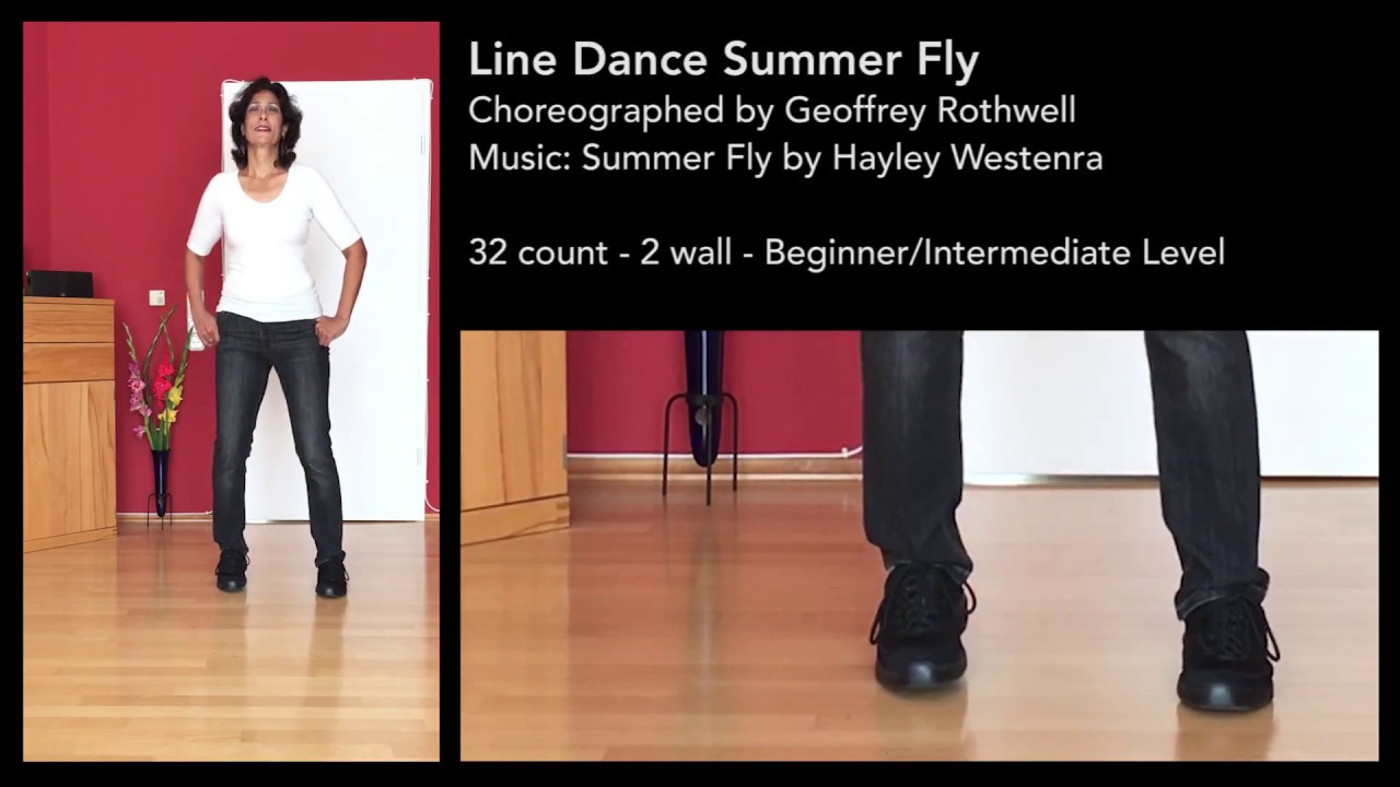 Summer Fly Line Dance - YouTube