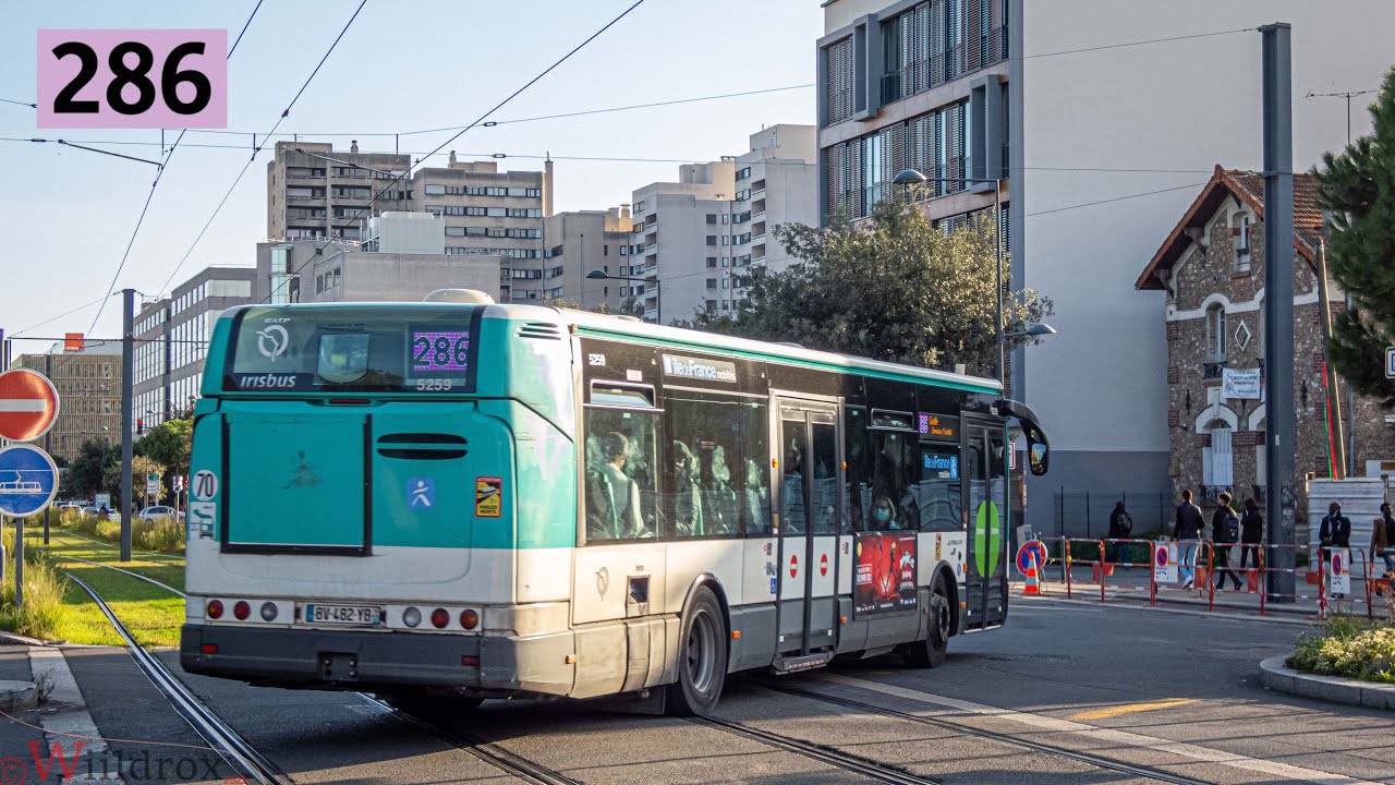 Irisbus Citelis 12 EEV ZF - Bus 286 RATP - YouTube