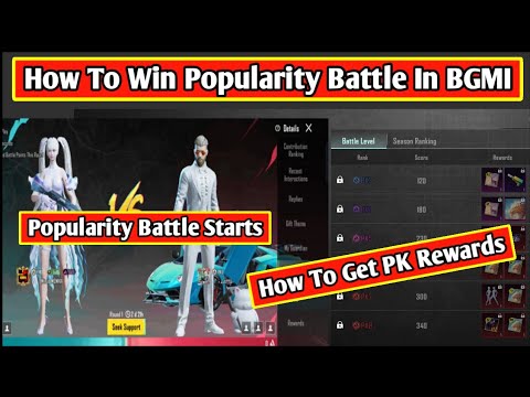 Popularity Battle Starts | How To Win popularity Battle In BGMI | How ...
