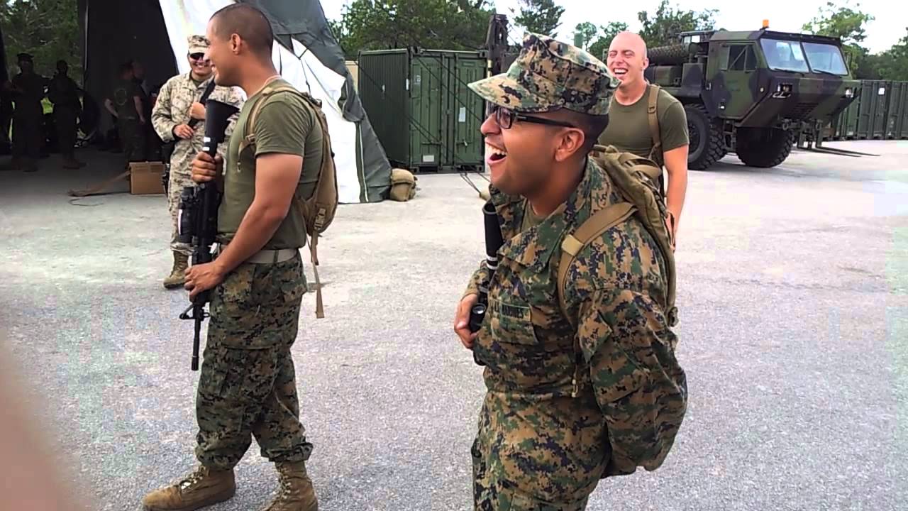 MARINES having fun - YouTube