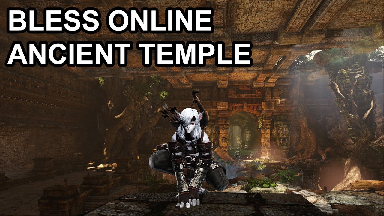 Bless Online Open Beta Gameplay Ancient Temple Party Dungeon - YouTube