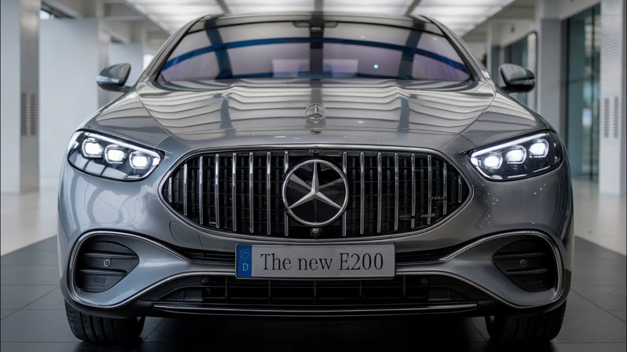 Luxury Reimagined: Exploring the 2025 Mercedes-Benz E200! - YouTube