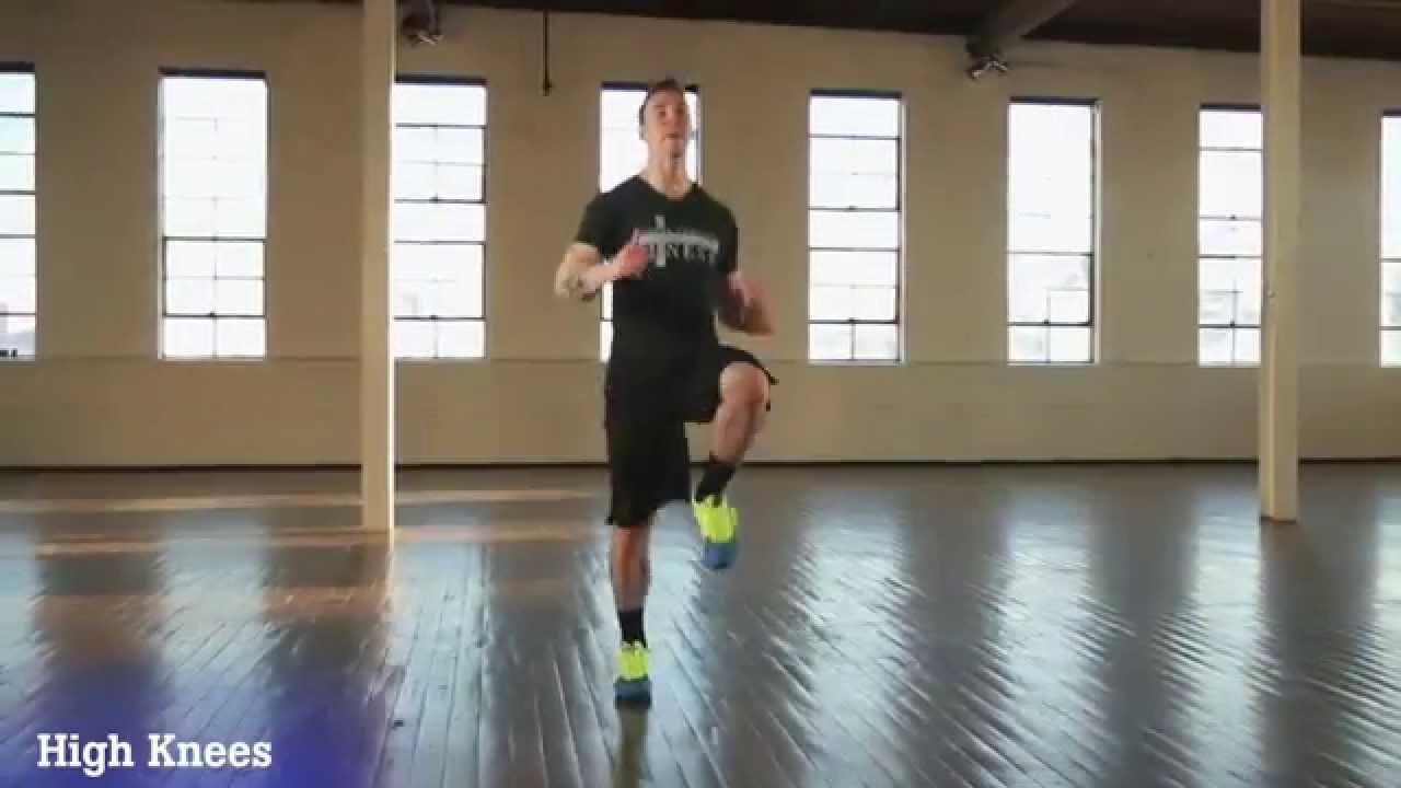 How To Do 'High Knees' Exercise - YouTube